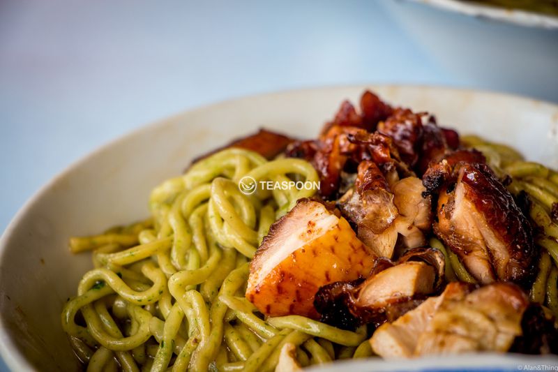 【Kuching Must Eat】Chong Chon Green Noodle - Teaspoon