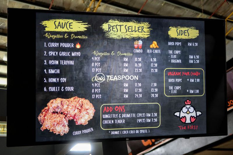 [Chicken, Egg, Which Come First?] @ The First (In Emart Matang) - Teaspoon